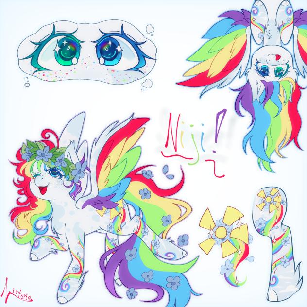 ANOTHER RAINBOW PONY ;4 - ibisPaint