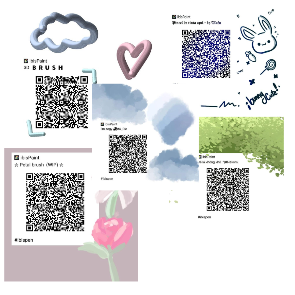 mã cọ vẽ nì - ibisPaint