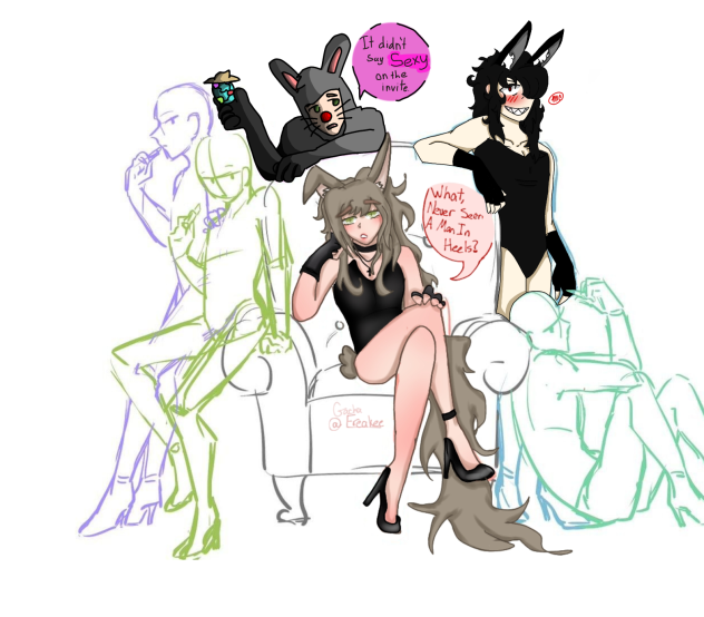 Bunny outfit collab - ibisPaint