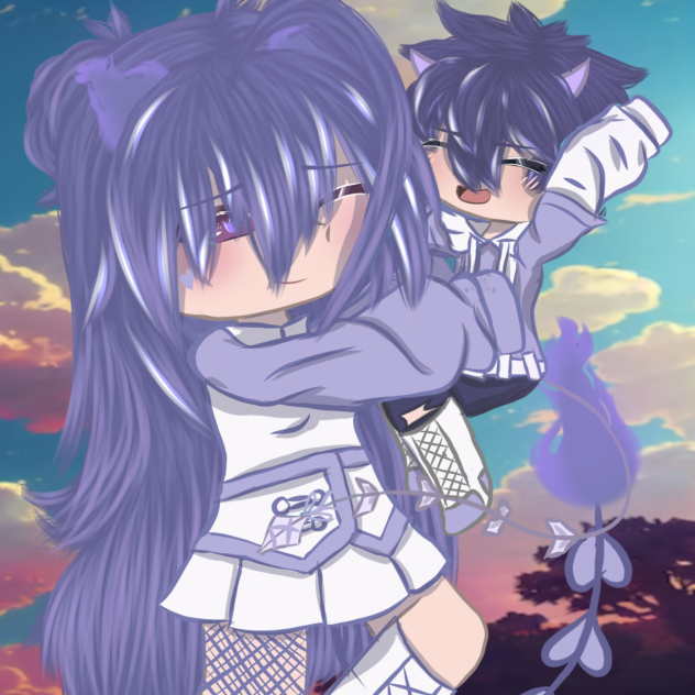 Fire dragon siblings - ibisPaint