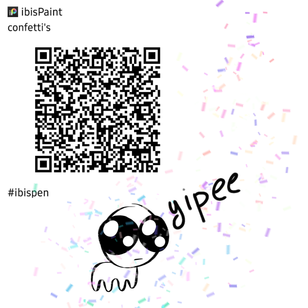 confetti 🎊 - ibisPaint