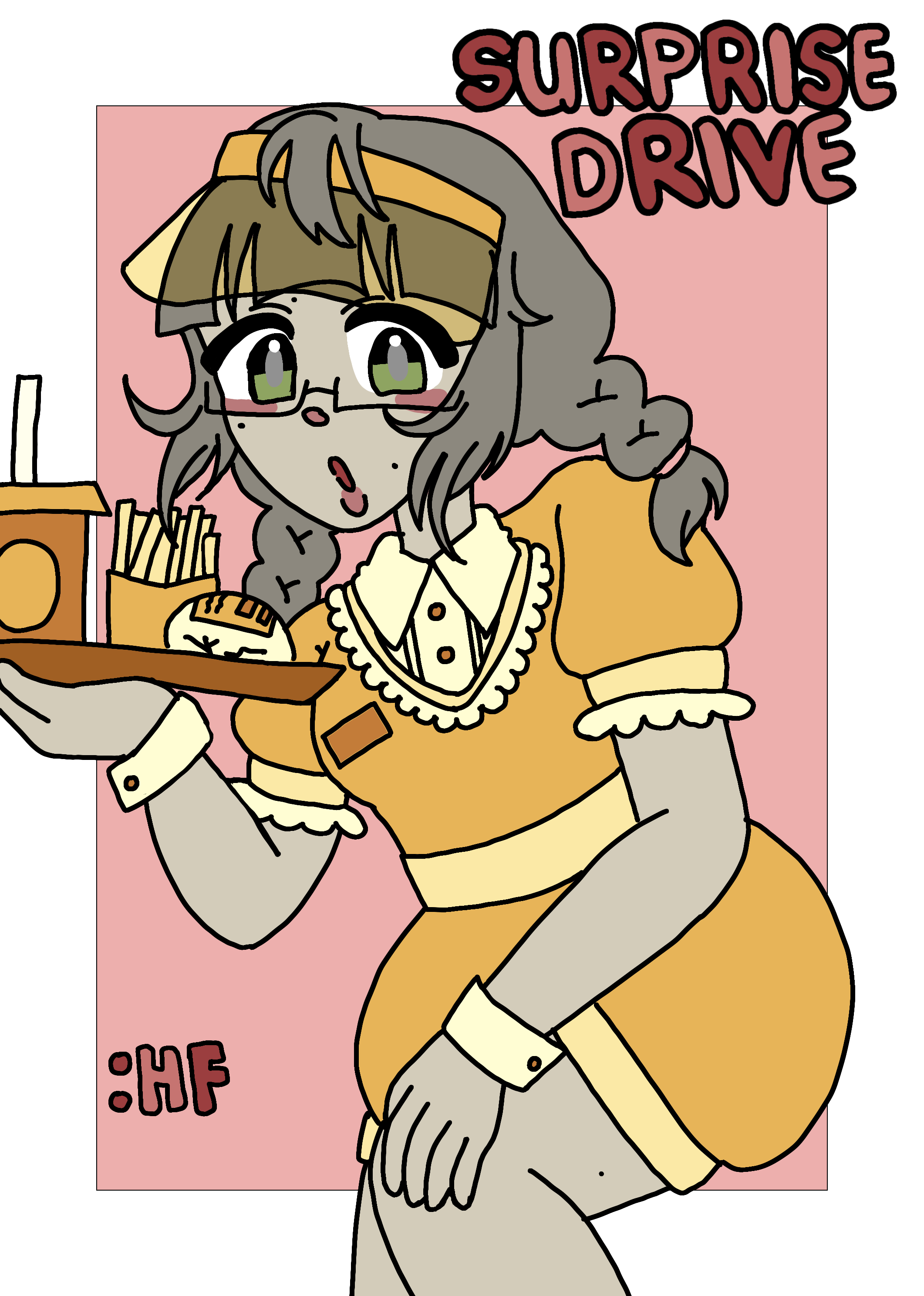 Surprise drive!! - ibisPaint