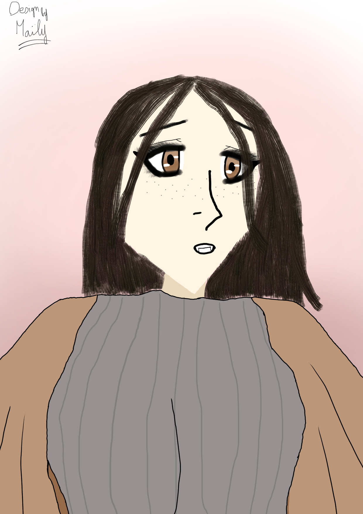 E cute personne - ibisPaint