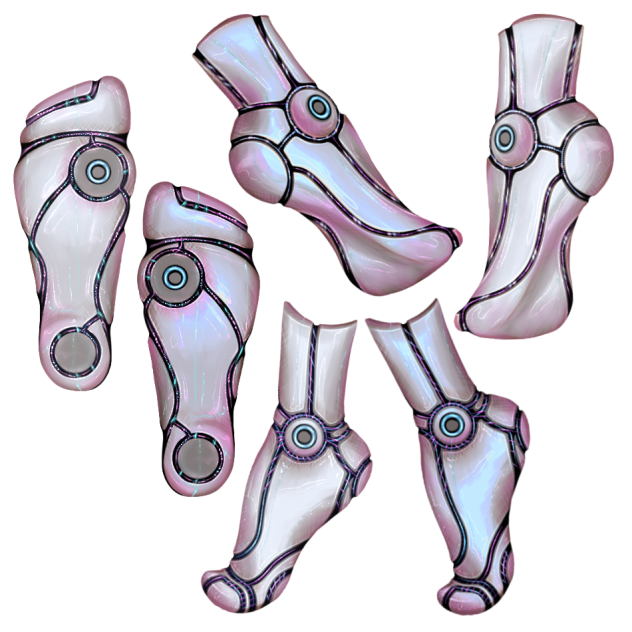 Cyber, Robotic Legs 🤖 - ibisPaint