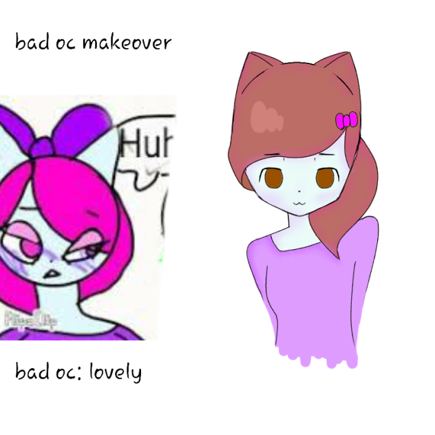 fixing lovely - bad oc makeover 1 - ibisPaint