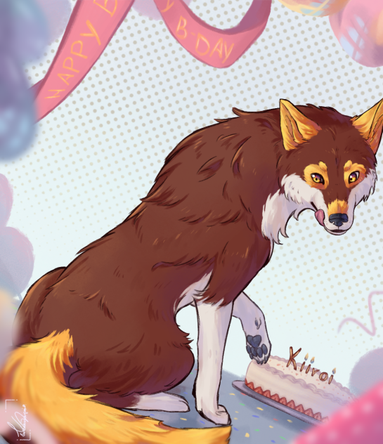 Kairo Wolf 《Gift for Kiiroi 2024》 - ibisPaint