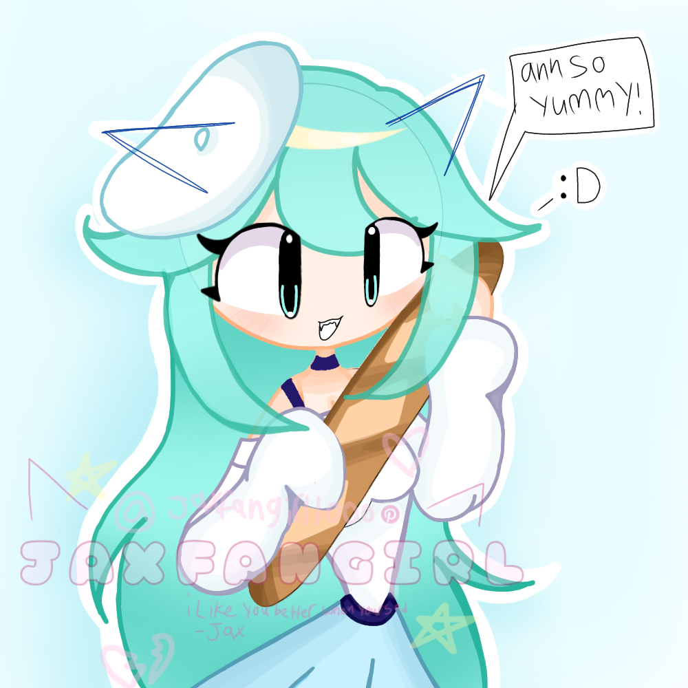 emerald like French pastries 🥖🥐🇫🇷 - ibisPaint