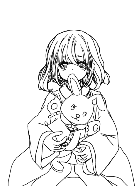 Clarissa Coloring Page - ibisPaint