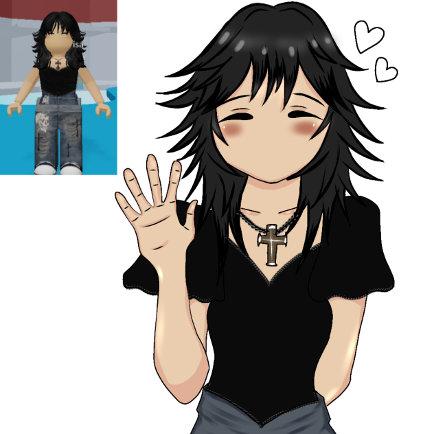 Drawing Roblox avatar 1 - ibisPaint