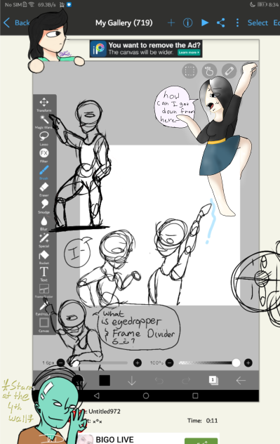 we are inside the app collab - ibisPaint