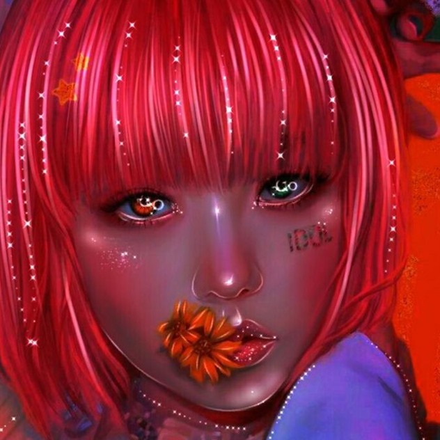 Lisa dark red - ibisPaint