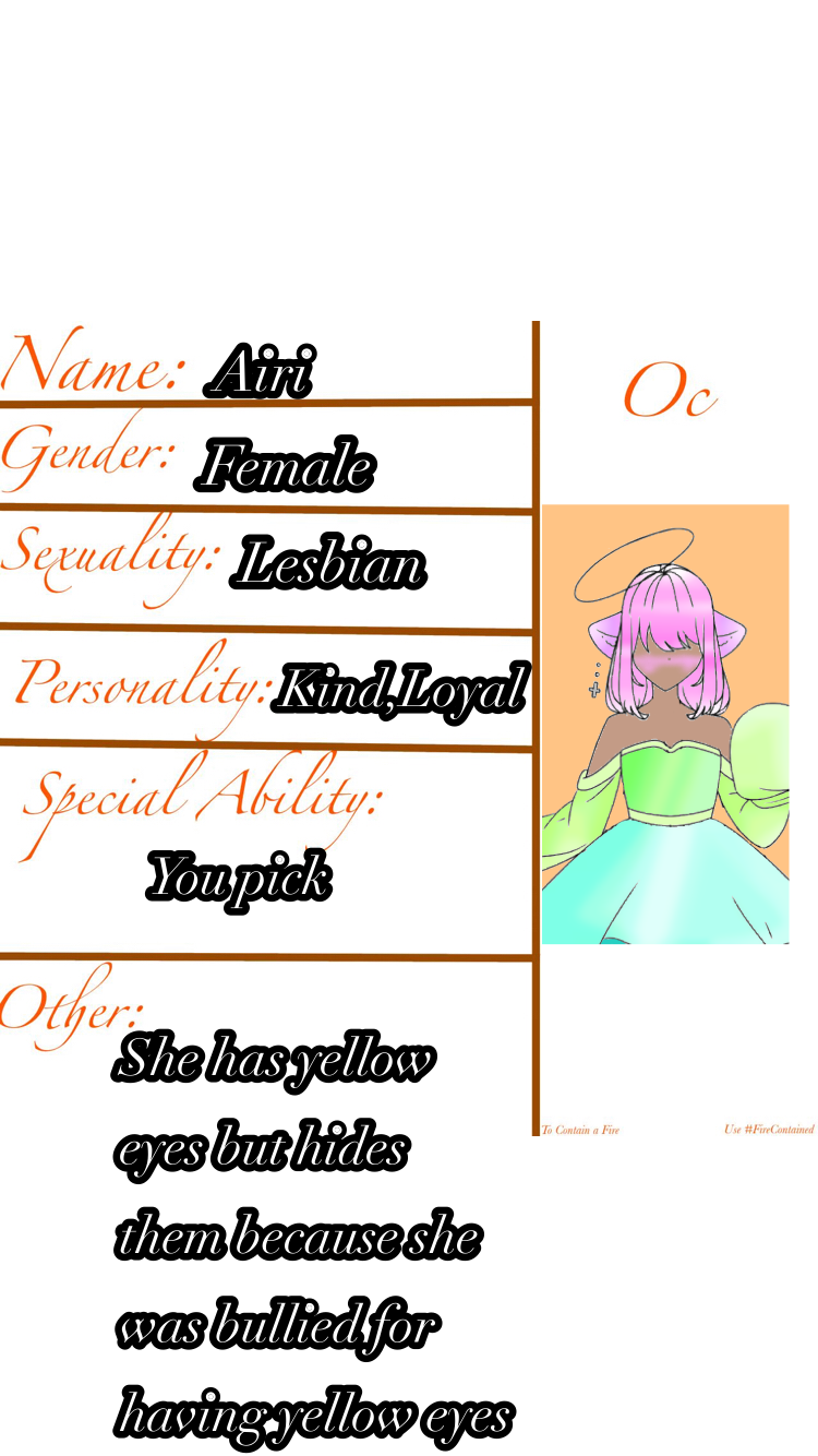 For “To Contain The Fire” - ibisPaint