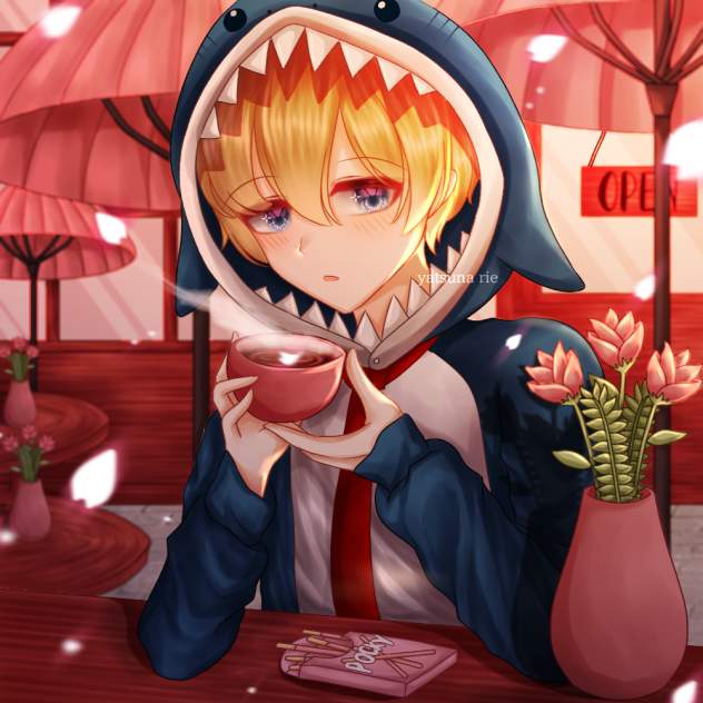 hot chocolate in the afternoon - ibisPaint