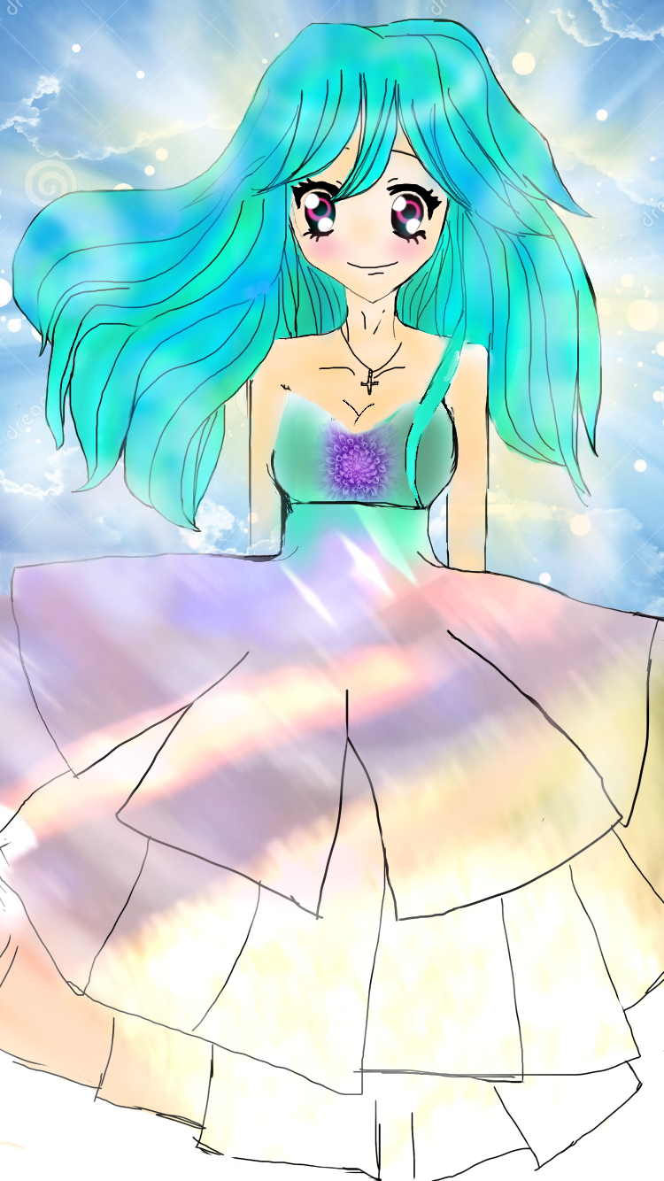 Radiant girl - ibisPaint