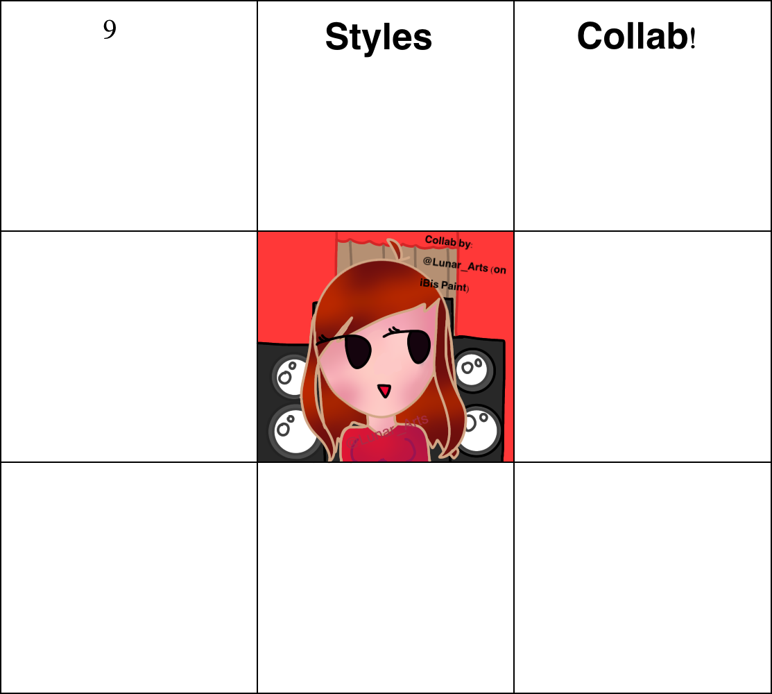 9 Styles Collab!! - ibisPaint