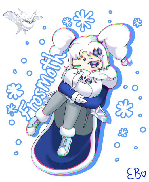 Frosmoth - ibisPaint