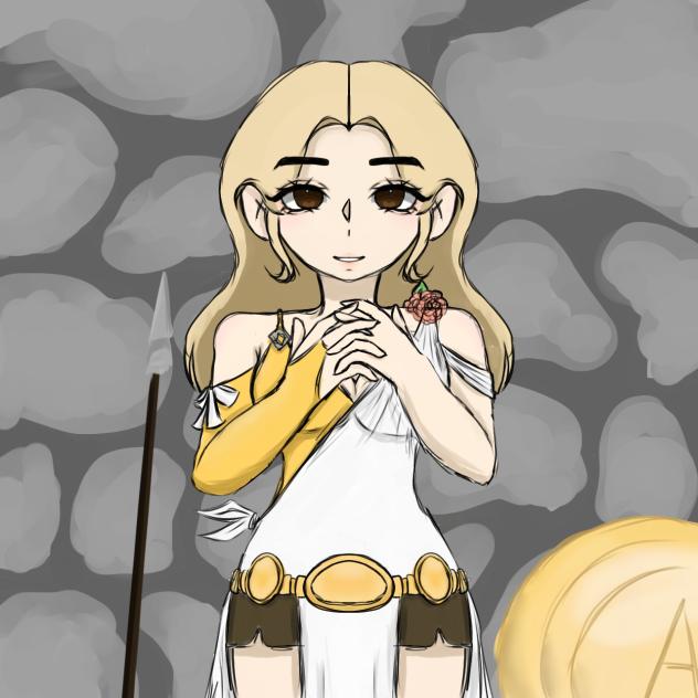 Zeus's Daughter Athena - ibisPaint