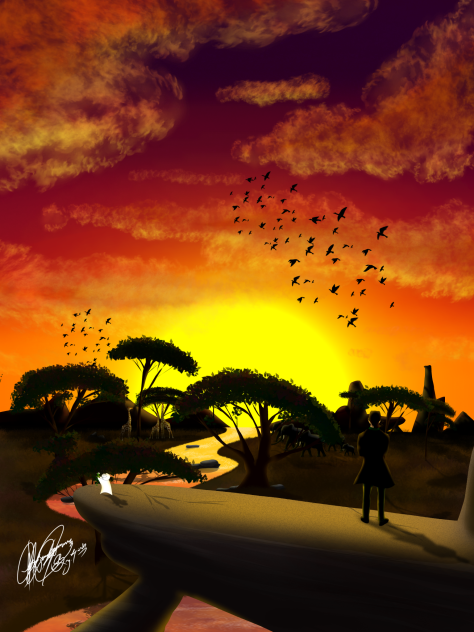 Looking to the horizon - ibisPaint