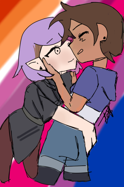 Luz x Amity - ibisPaint