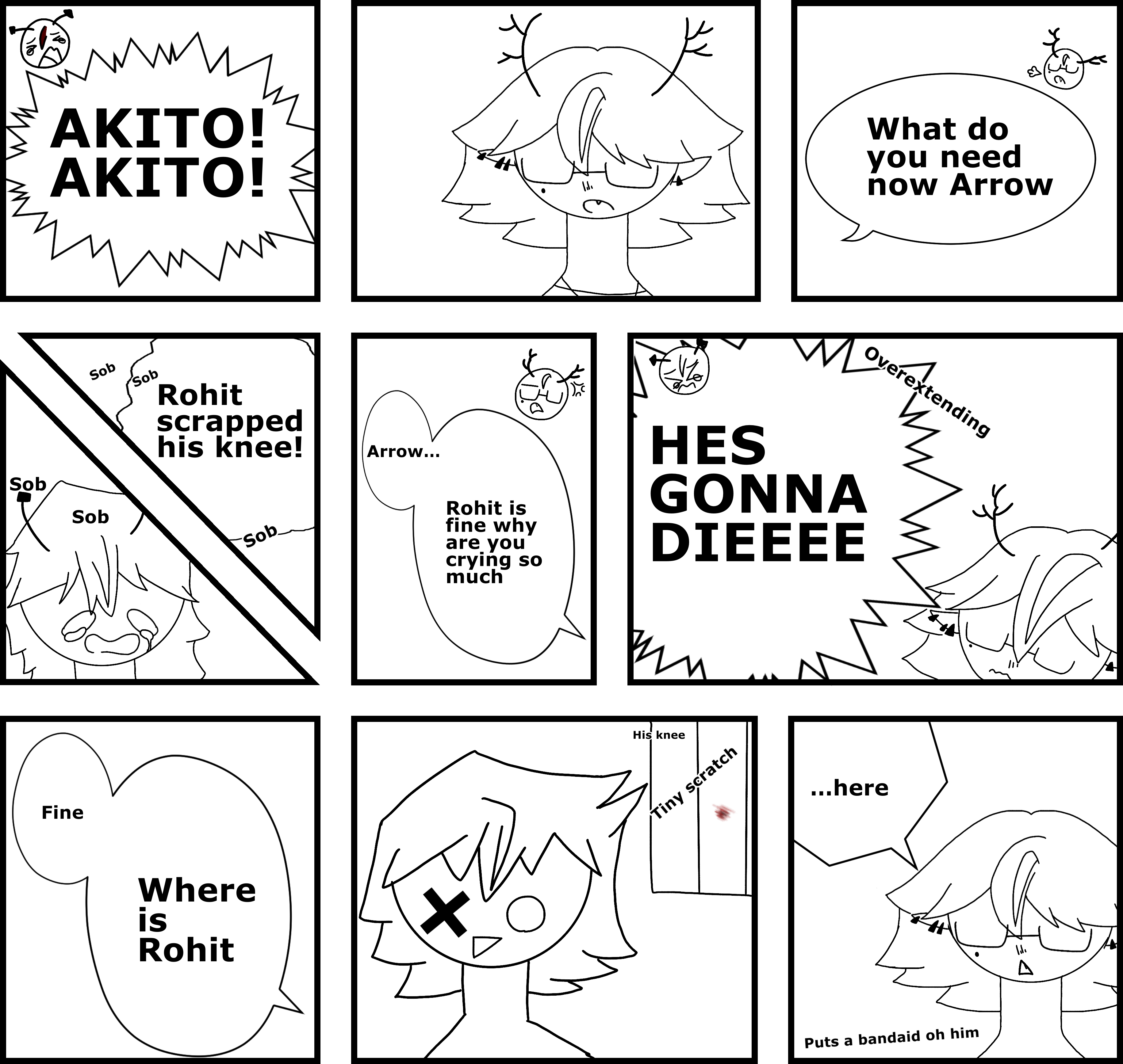 Poor Rohit - ibisPaint