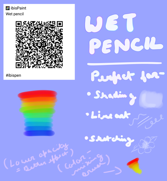 Wet pencil - ibisPaint