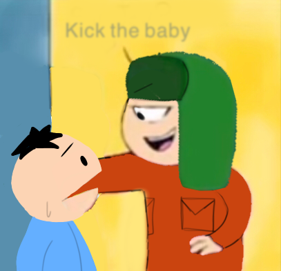 Kick the baby 😏 - ibisPaint
