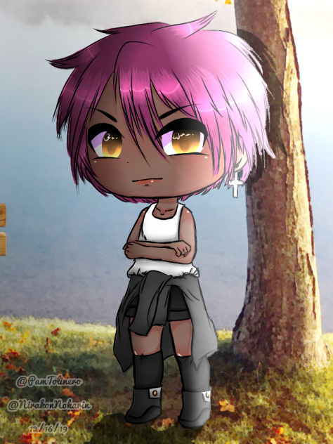 Behind the shadows - ibisPaint