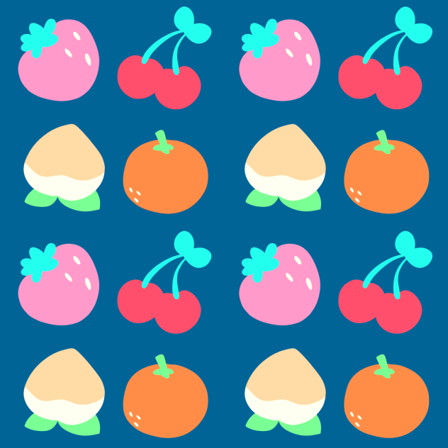 Fruit pattern - ibisPaint