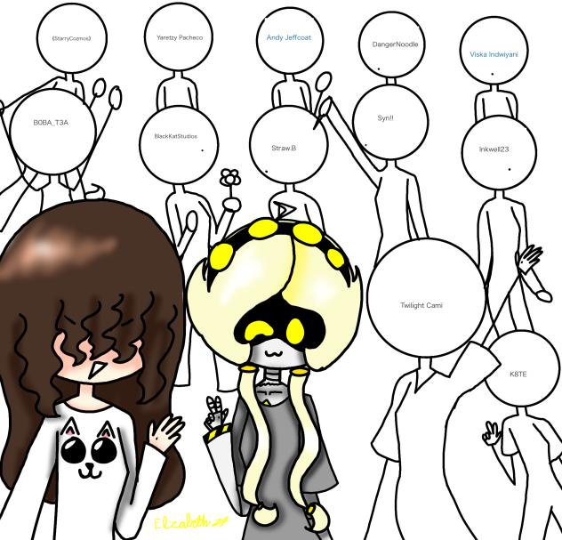 Friend collab! - ibisPaint