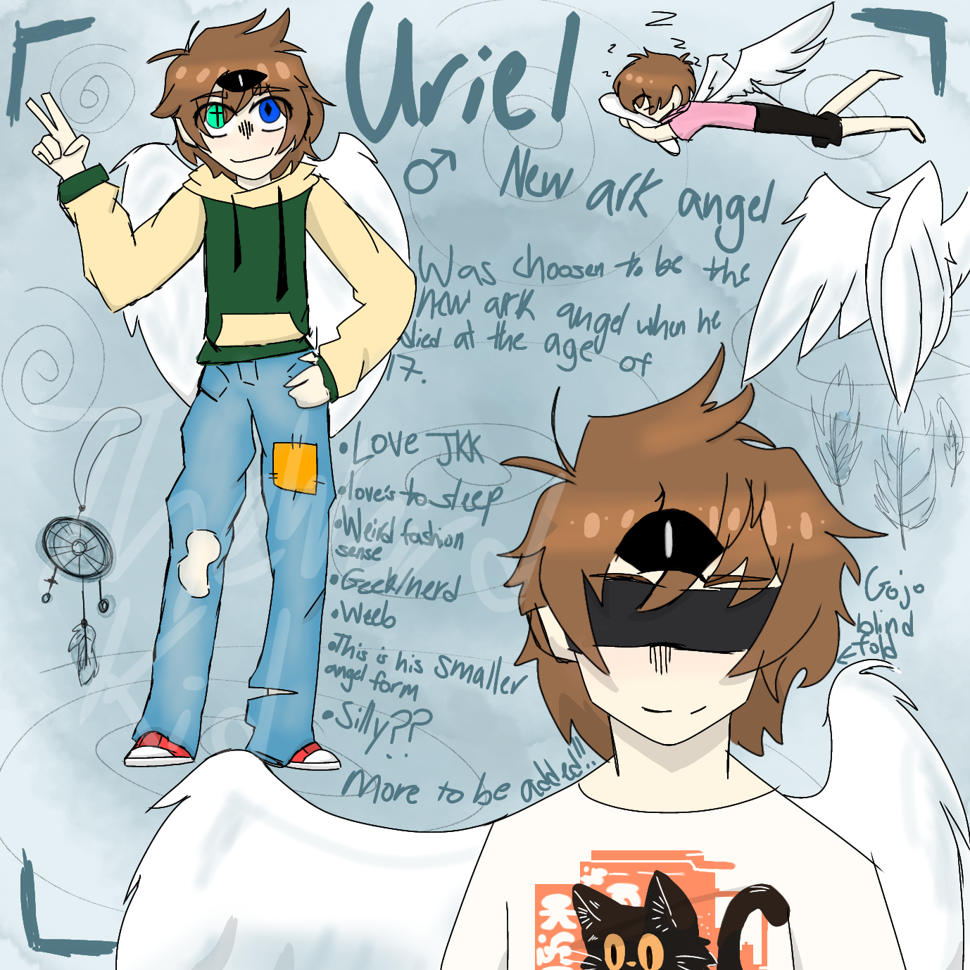 Uriel the new Ark angel - ibisPaint