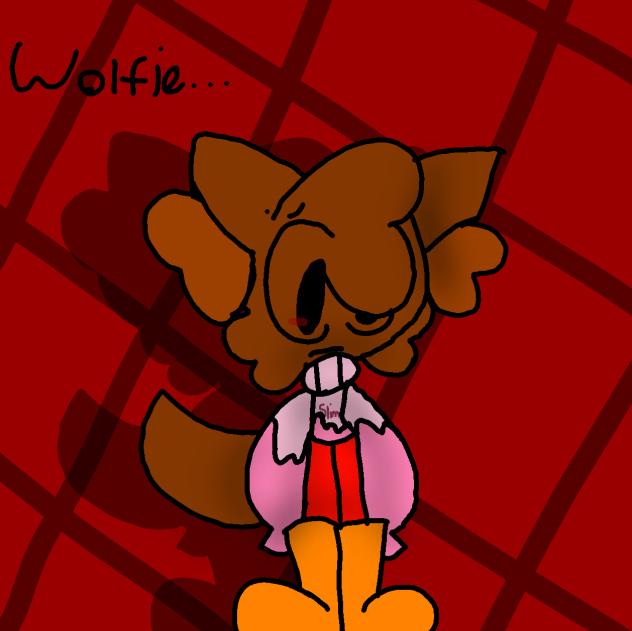 Wolfie Drawing - ibisPaint