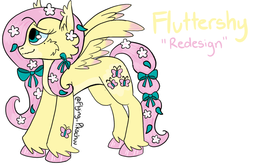 Fluttershy “redesign” 🦋 - ibisPaint