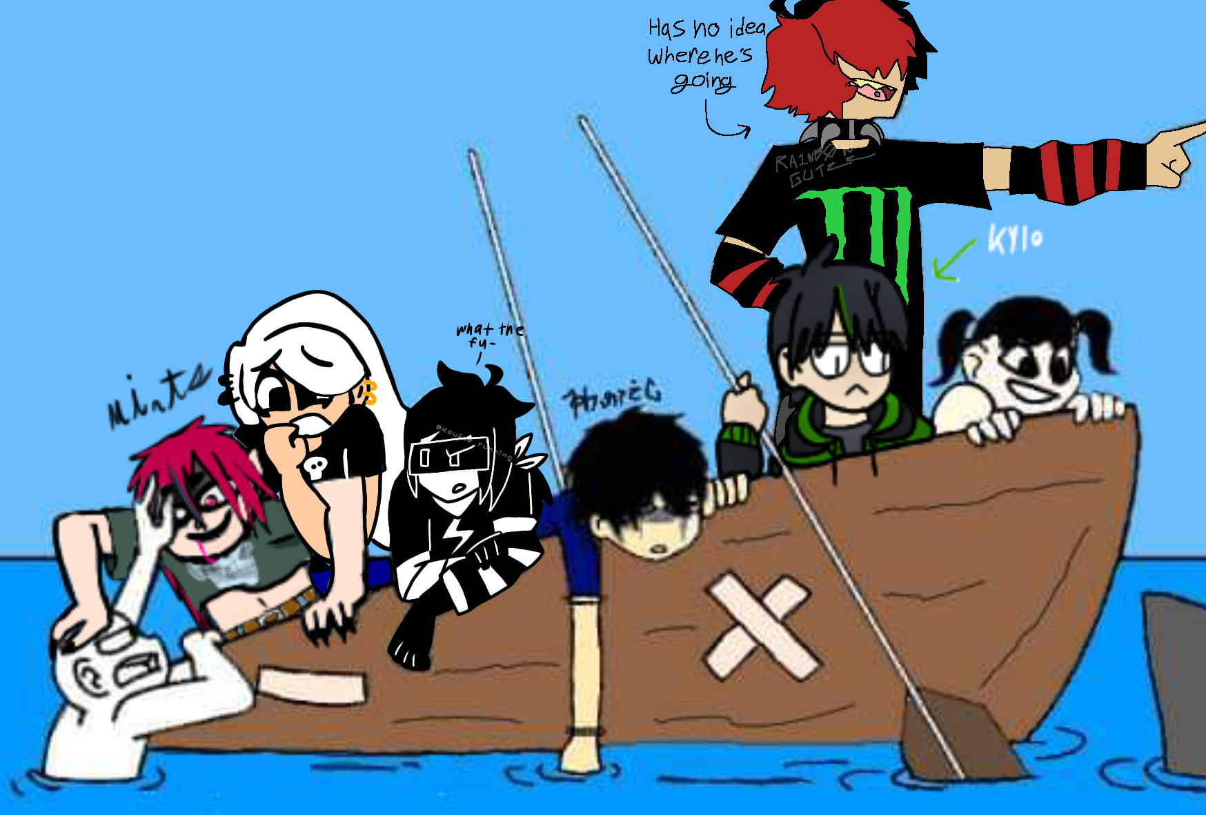 boat collab - ibisPaint