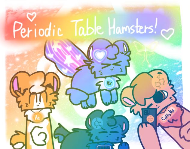 Periodic table hamsters comic new icon! - ibisPaint