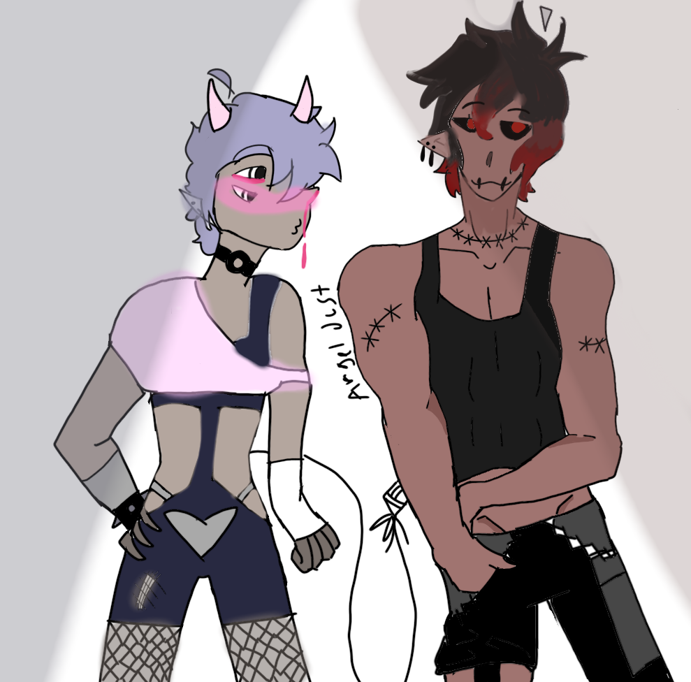 karma and his boyfriend - ibisPaint