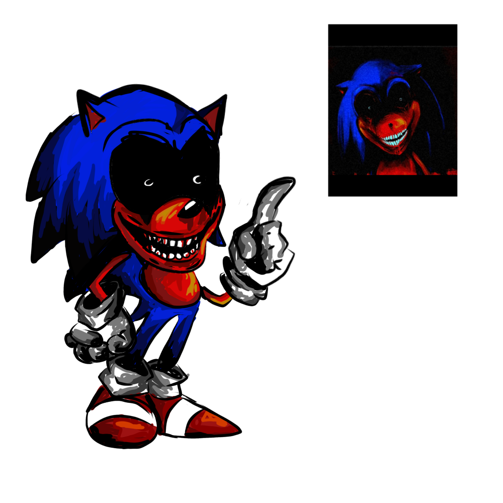 Small sonic.exe - ibisPaint