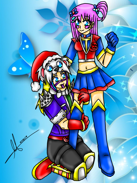 fallout boy and Noriko - ibisPaint