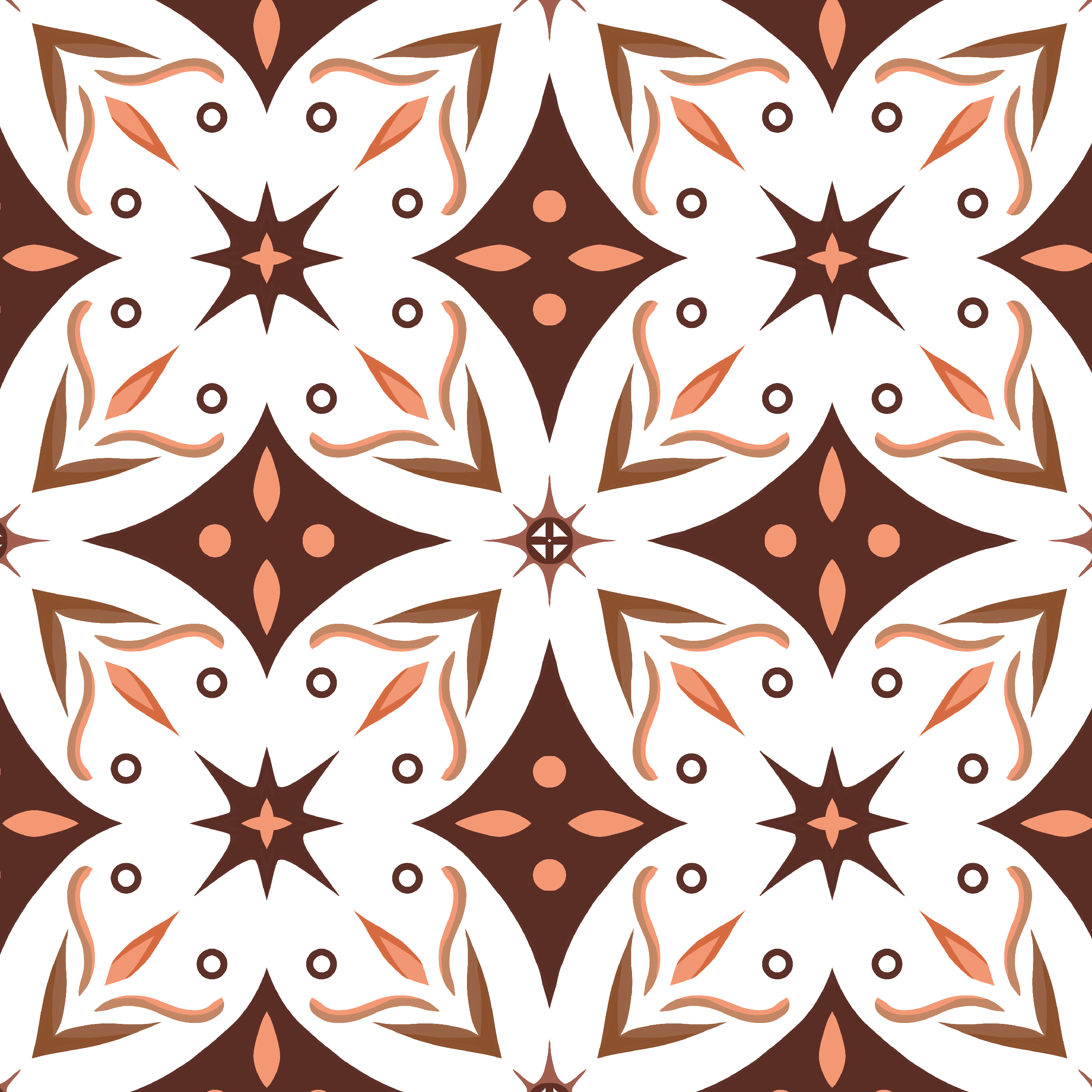 Brown Pattern - ibisPaint