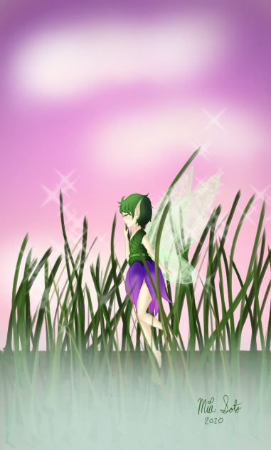 Thistle Dew - ibisPaint