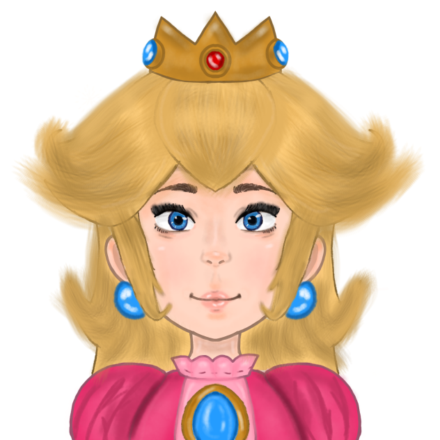 Princess Peach - ibisPaint