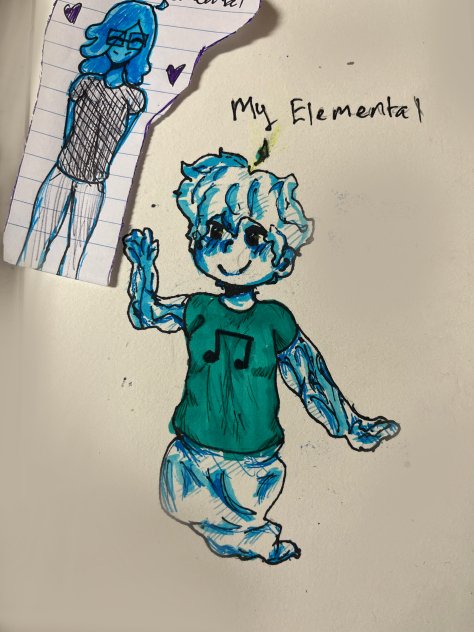 My Elemental(gf elemental in corner) - ibisPaint