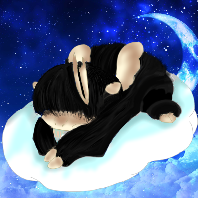 Sleepy baby - ibisPaint