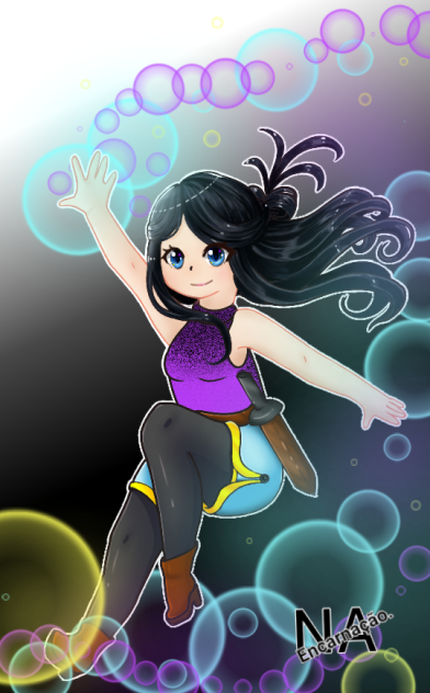 Carla em chibi - ibisPaint