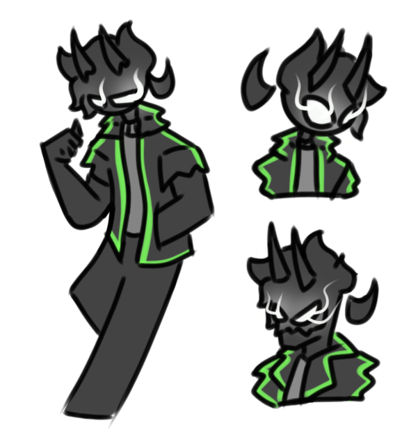 Fin, but agoti style - ibisPaint