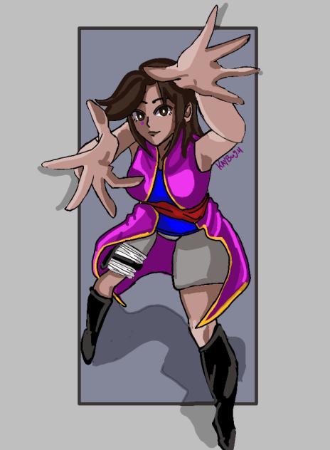 Come here. 💜 - ibisPaint