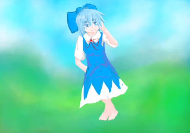 Cirno - ibisPaint