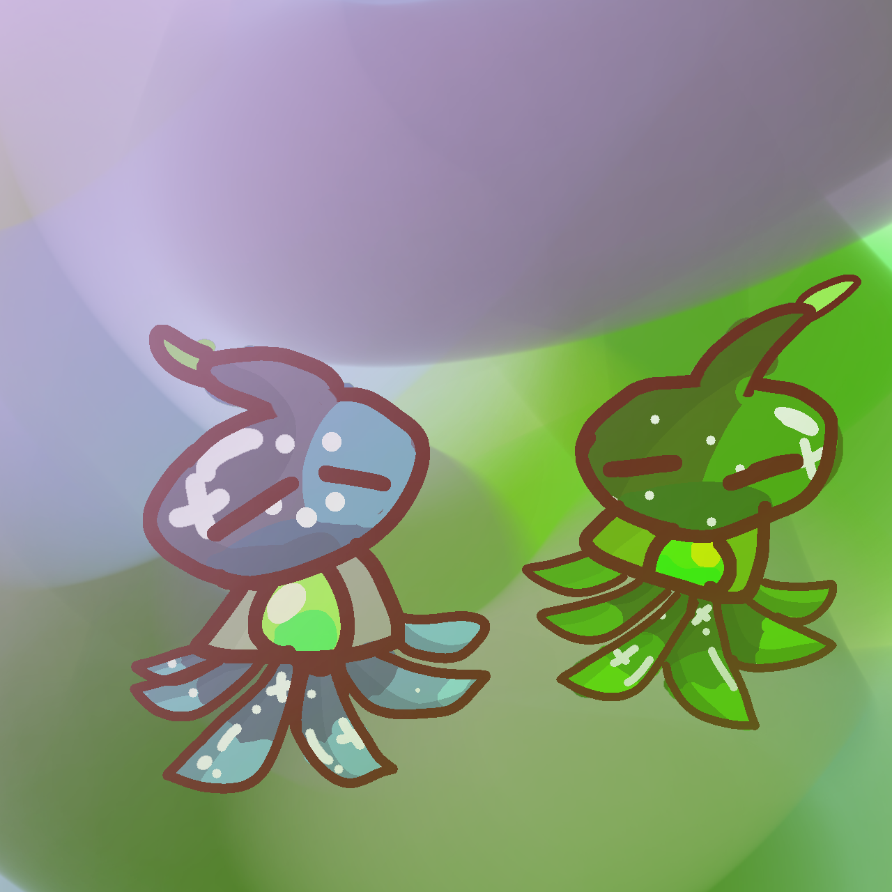 Octopus duo! - ibisPaint