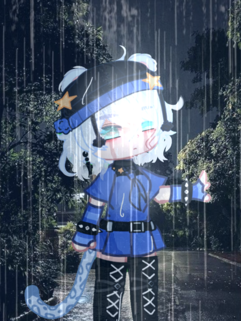 rainy night - ibisPaint