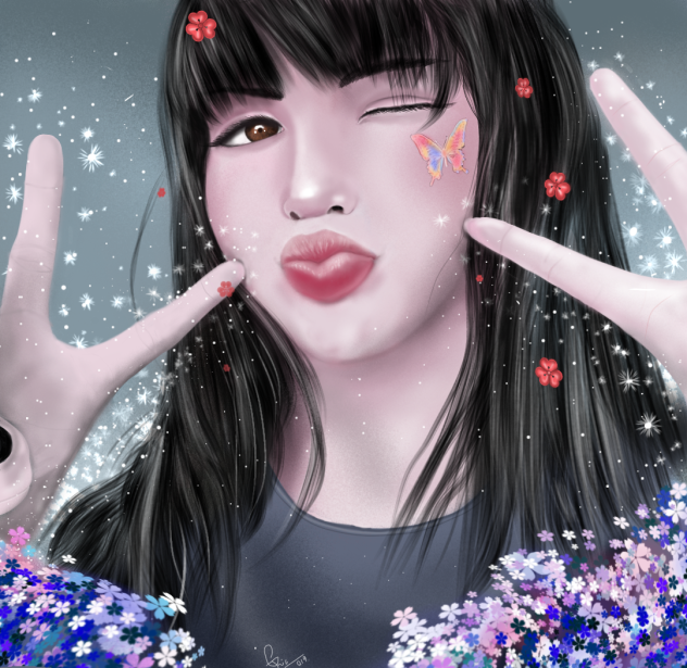 Magic hands - ibisPaint