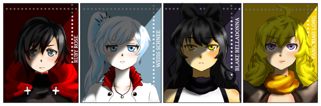 Team RWBY - ibisPaint